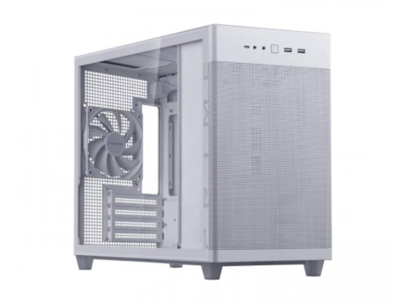 ASUS AP201 PRIME TG MICRO ATX KUCISTE BELO SA PROVIDNOM STRANICOM CENA