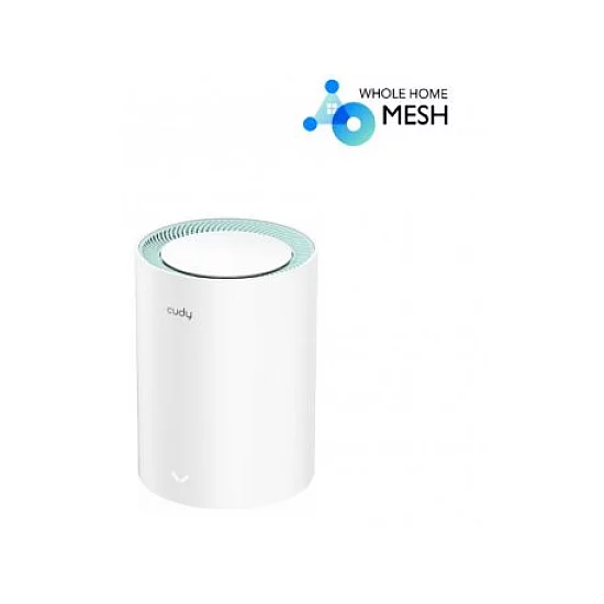 CUDY M1300 1-PACK AC1200 DUAL BAND 2.4GHZ+5GHZ WHOLE HOME WI-FI MESH SYSTEM RUTER CENA