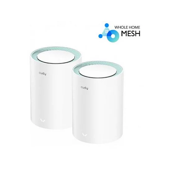 CUDY M1300 AC1200 DUAL BAND WHOLE HOME WI-FI MESH SYSTEM RUTER (42962) CENA