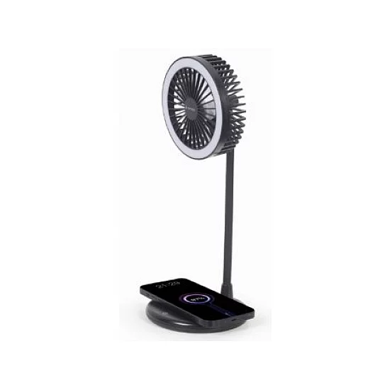 GEMBIRD TA-WPC10-LEDFAN-01 VENTILATOR SA LAMPOM I BEZICNIM PUNJACEM CENA
