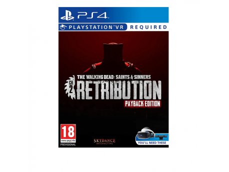 MAXIMUM GAMES PS4 THE WALKING DEAD: SAINTS AND SINNERS CHAPTER 2, RETRIBUTION - PAYBACK EDITION