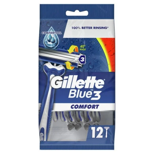 Gillette Blue 3 muški brijač 12 komada XXL