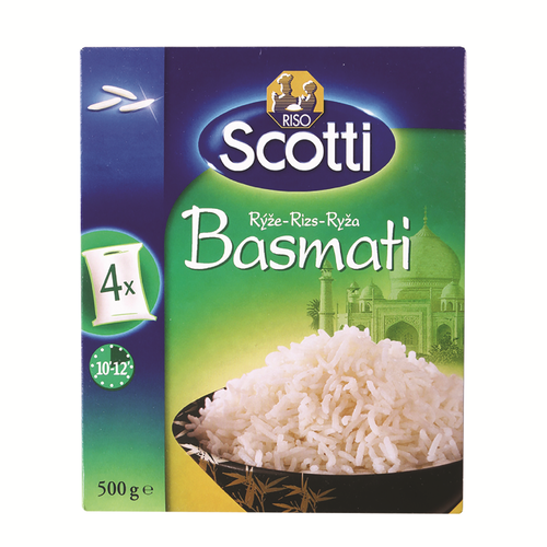 Riso Scotti basmati pirinač 4x125 g XXL