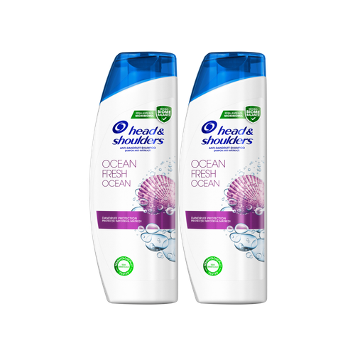 Head&Shoulders Ocean Fresh 2u1 šampon za kosu protiv peruti 2x360ml XXL