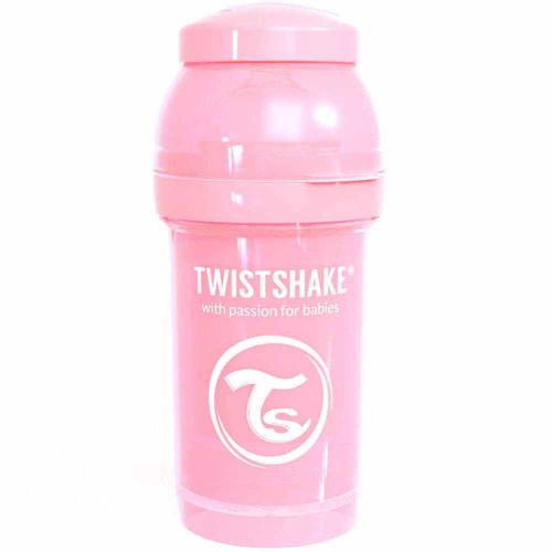 Twistshake Flašica Za Bebe 180 Ml Pastel Pink