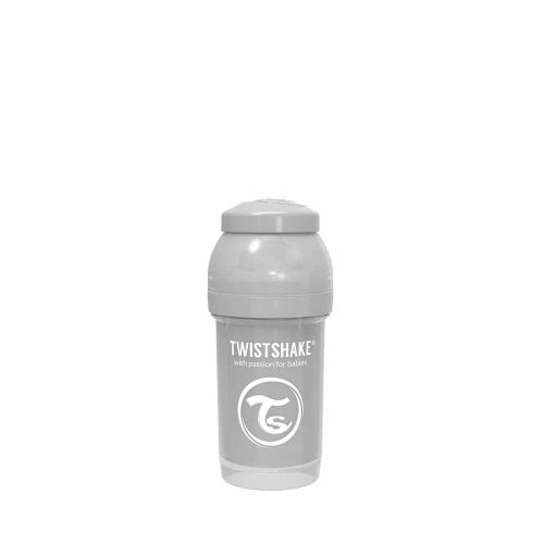 Twistshake Flašica Za Bebe 180 Ml Pastel Grey