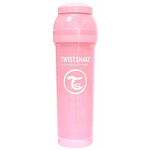 Twistshake Flašica Za Bebe 330 Ml Pastel Pink