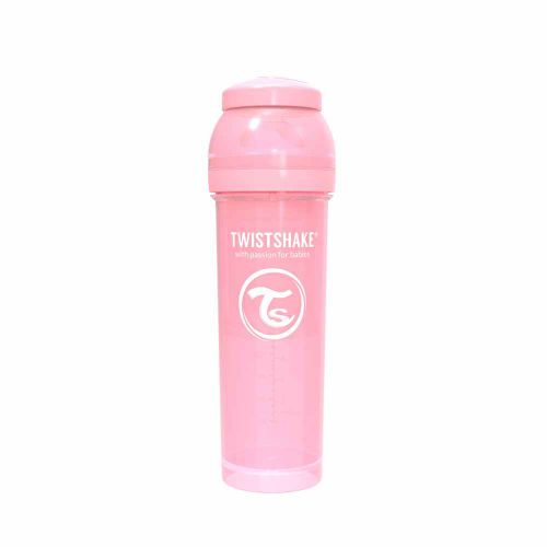 Twistshake Flašica Za Bebe 330 Ml Pastel Pink