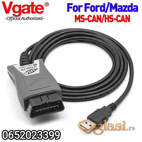 Vgate vLinker FS USB OBD2 za Ford Mazda MS CAN HS CAN