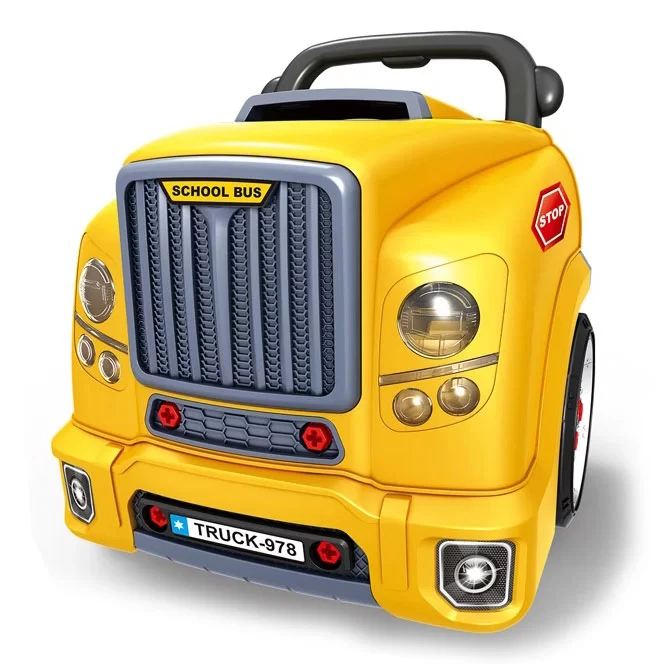 Automehaničarski set za decu Driving žuti