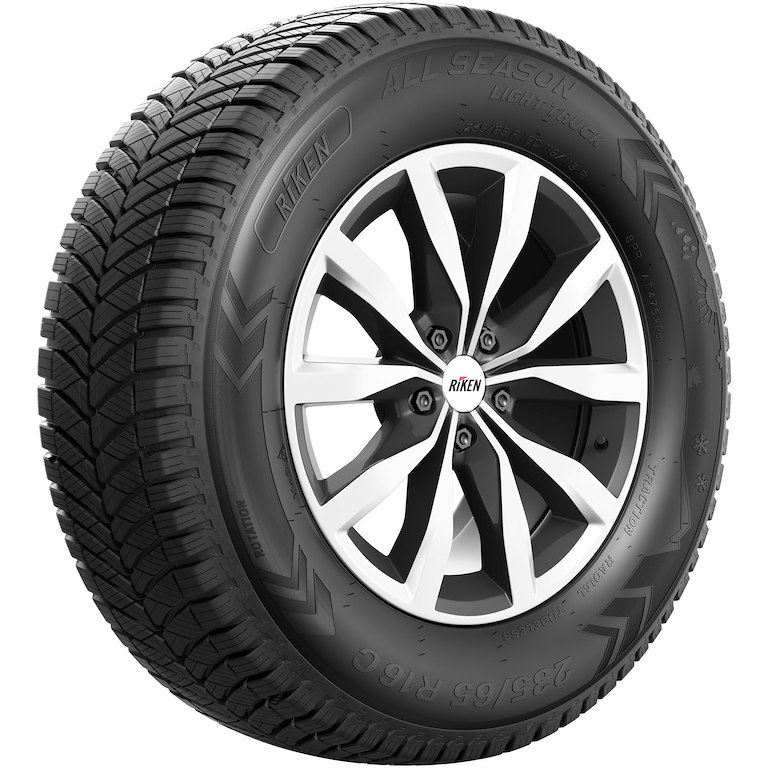 Riken ALL SEASON LIGHT TRUCK195/65 R16C 104/102T