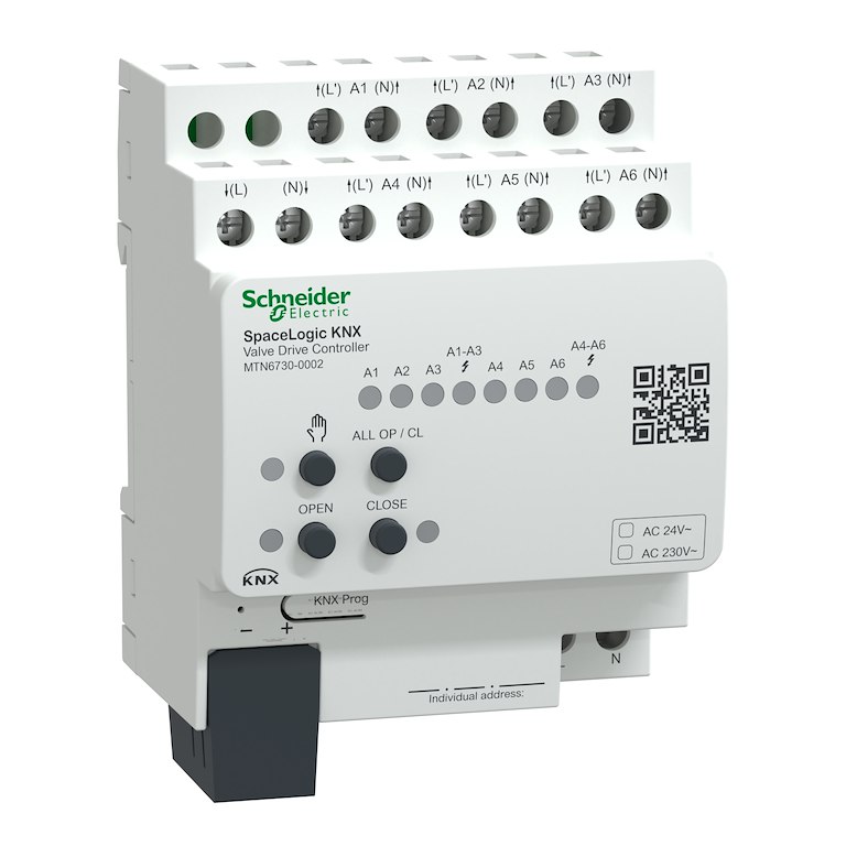 SE SpaceLogic KNX Valve Drive Controller