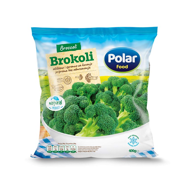 Polar Food brokoli 400g