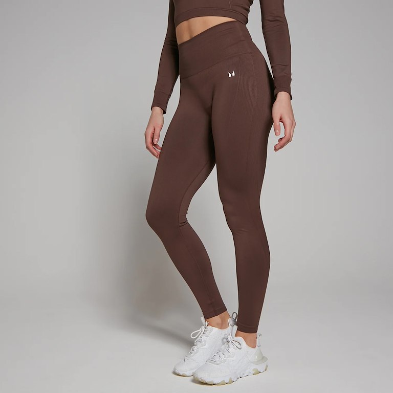 MP Women's Shape Seamless Leggings − ženske helanke − boja lešnika