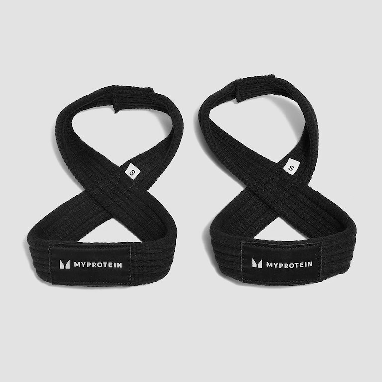 Myprotein Figure of 8 Lifting Straps - trake za dizanje tereta - crne