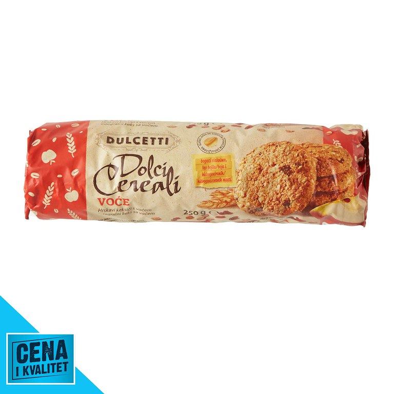 Dulcetti keks sa voćem 250g