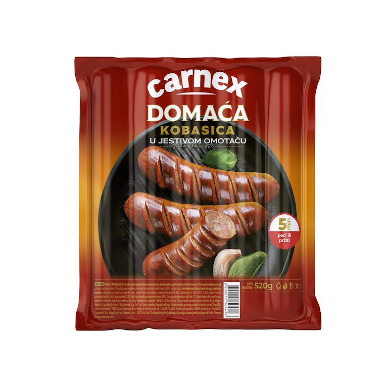 Carnex domaća kobasica 520g