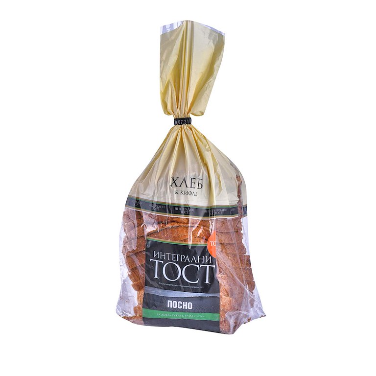 Hleb i kifle integralni tost 500g