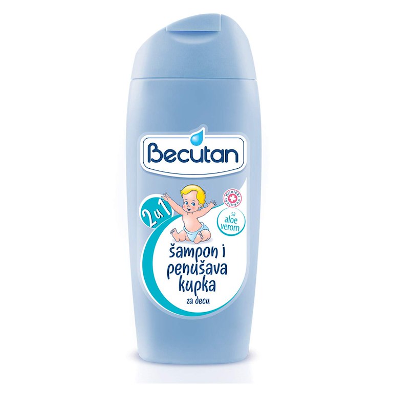 Becutan šampon i kupka za decu 2u1 400ml