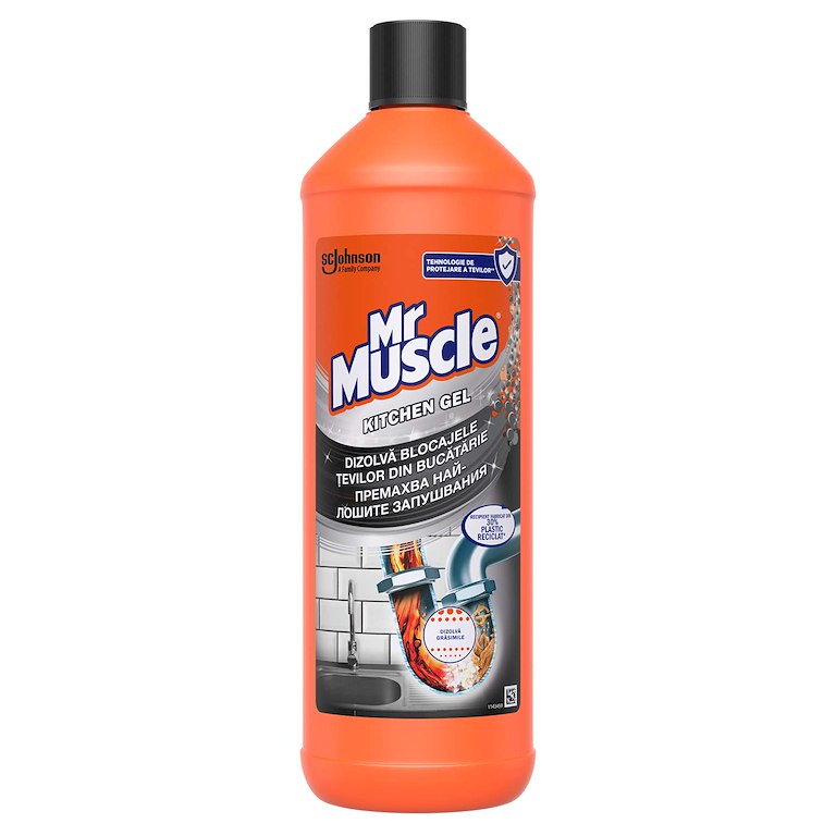 Mr muscle čistač odvoda za kuhinje 1l mr muscle