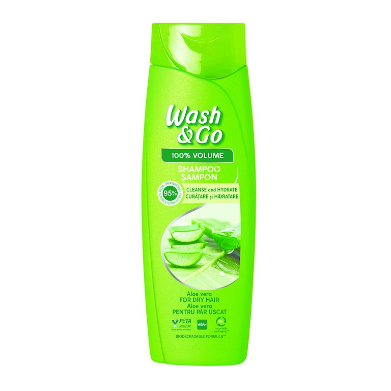 W&G šampon aloe vera 360ml w&g