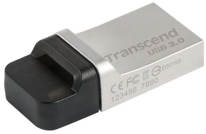 Transcend 32GB JetFlash 880S (TS32GJF880S) USB flash memorija sivi