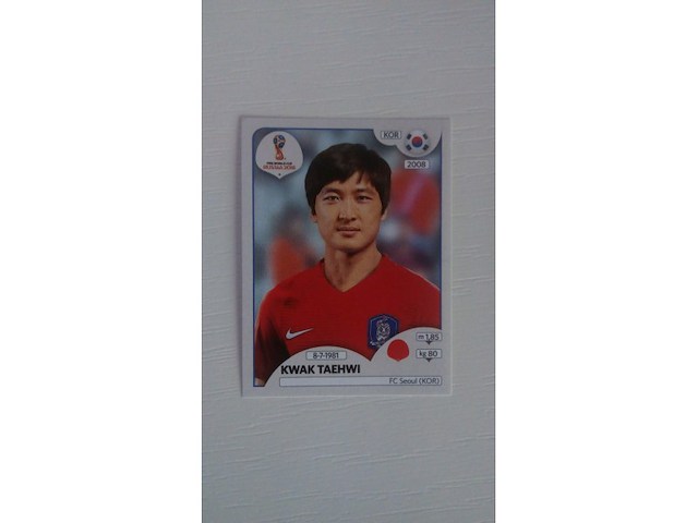 Panini FIFA 2018 Russia international sličica broj 497