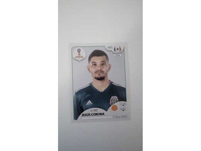 Panini FIFA 2018 Russia international sličica broj 466