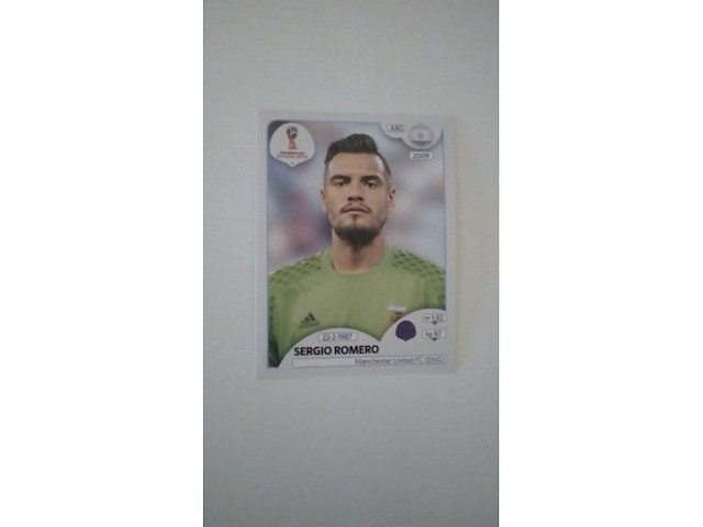 Panini FIFA 2018 Russia international sličica broj 274