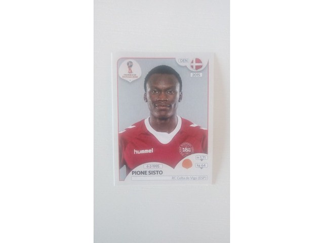 Panini FIFA 2018 Russia international sličica broj 267