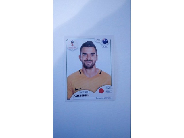 Panini FIFA 2018 Russia international sličica broj 218