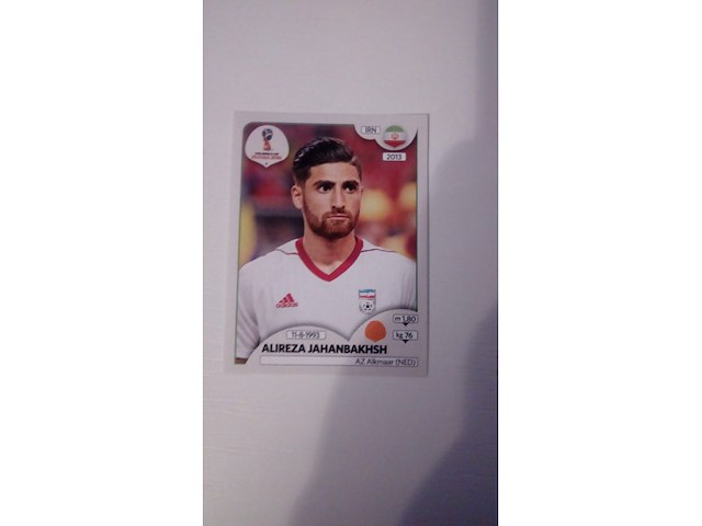 Panini FIFA 2018 Russia international sličica broj 185