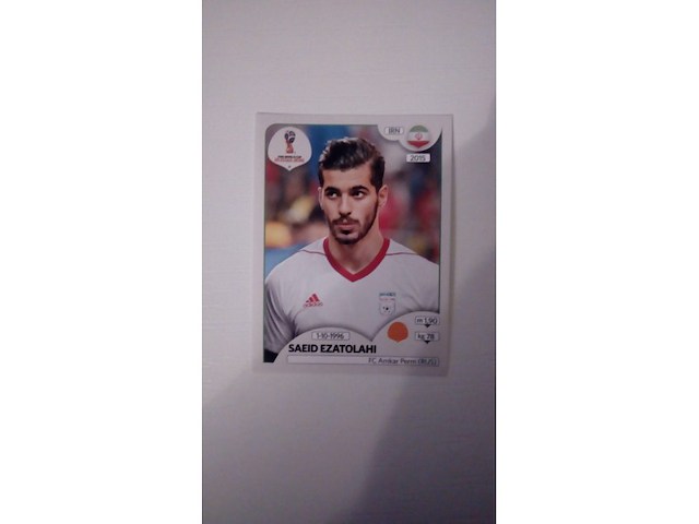 Panini FIFA 2018 Russia international sličica broj 183