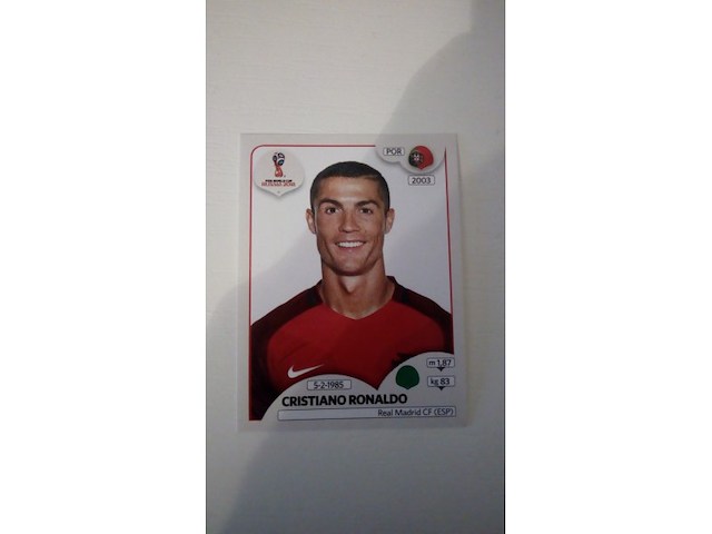 Panini FIFA 2018 Russia international sličica broj 130