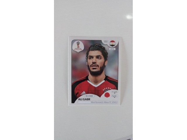 Panini FIFA 2018 Russia international sličica broj 075