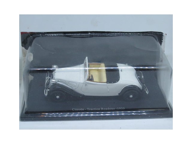 1:43 atlas citroen traction roadster