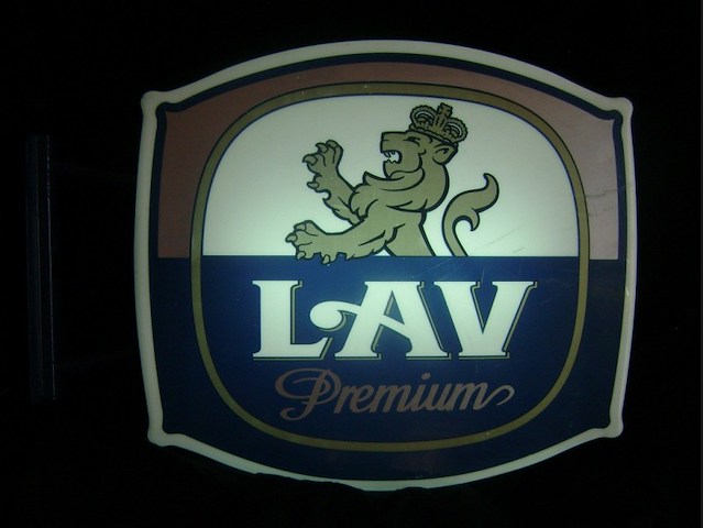 Reklama svetleca Lav Premium
