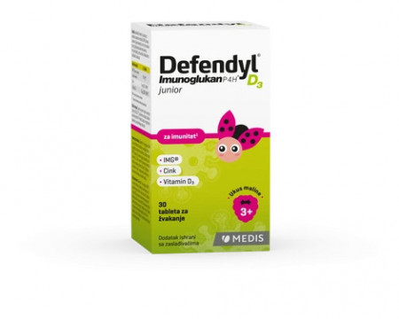 Defendyl Imunoglukan D3 tablete za žvakanje