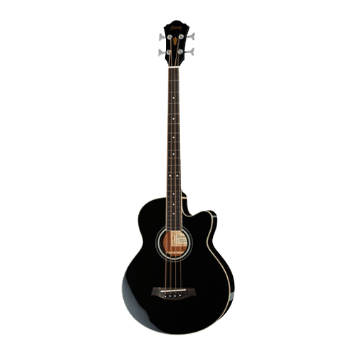 IBANEZ Bas gitara akustična AEB8E-BK