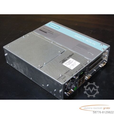 Siemens komponente
Siemens 6BK1000-0AE40-1AA0 Box PC 627B (DC) SN:VPB8857184, ohne Festplatte