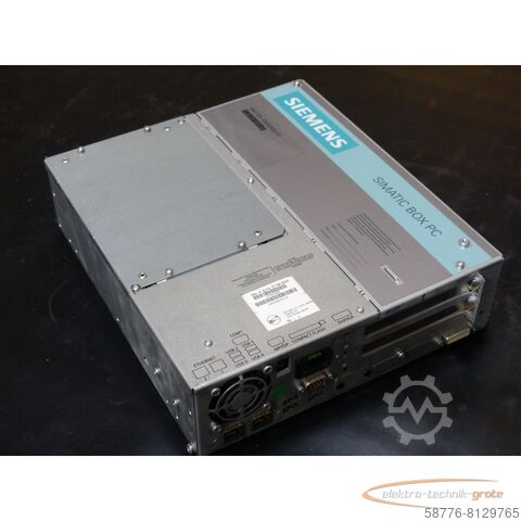 Siemens komponente
Siemens 6BK1000-0AE30-0AA0 Box PC 627-KSP EA X-MC SN:VPV5003071 , ohne Festplatte