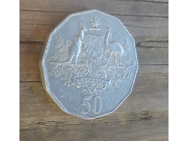 AUSTRALIJA 50 C 2001 JUBILARNA