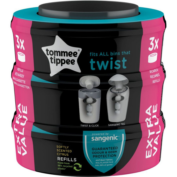 Tommee Tipppee SANGENIC refil  3/1