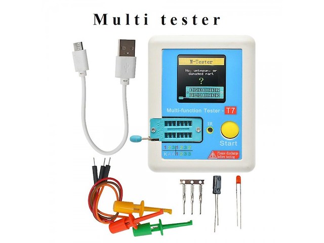 Multifunkcionalni tester ESR-LCR T7