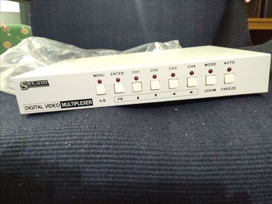 Secam digital video multiplexer