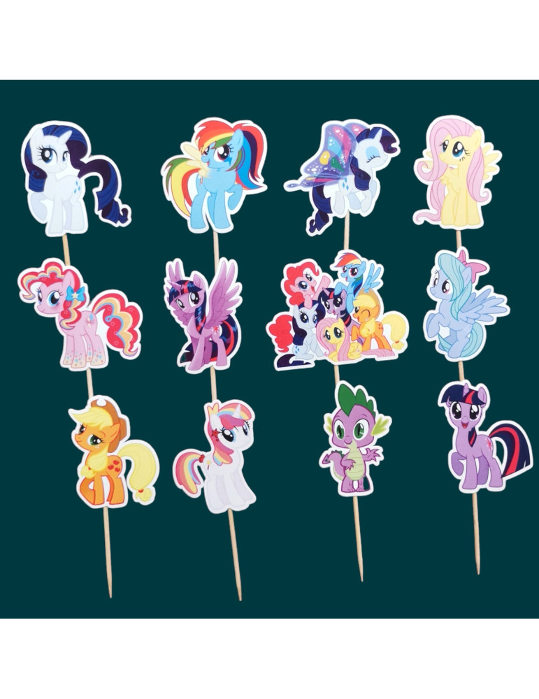 Toperi My Little Pony - set 12 kom