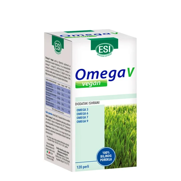 ESI Omega V Vegan 3-6-7-9 120kapsula