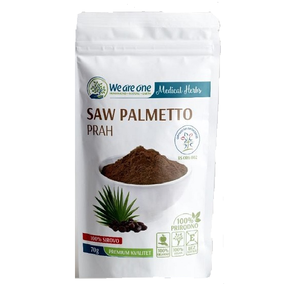 SAW PALMETTO U PRAHU ORGANSKI 70G WE ARE ONE