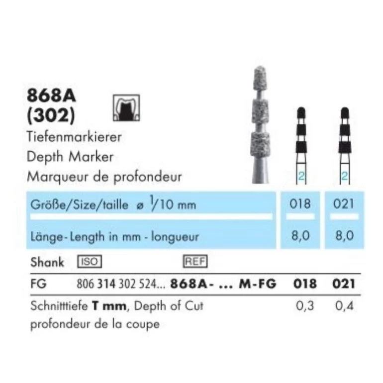 BORER DIJAMANT ZA TURBINU 868A