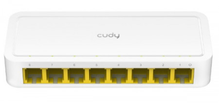 Cudy FS108D LAN 8-Port 10/100 Switch auto-negotiation RJ45 ports